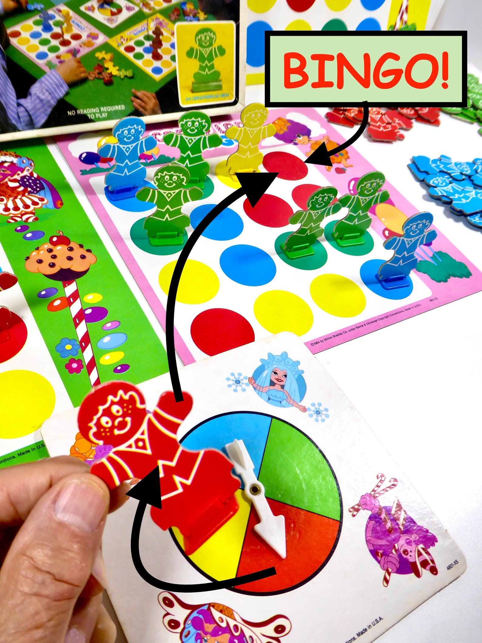 Vintage Candy Land Bingo Color Recognition Game Ages 4-8 - Etsy