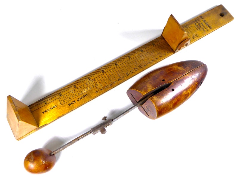 Vintage Dr Scholls Foot Measure and Shoe Size Indicator Tool | Etsy