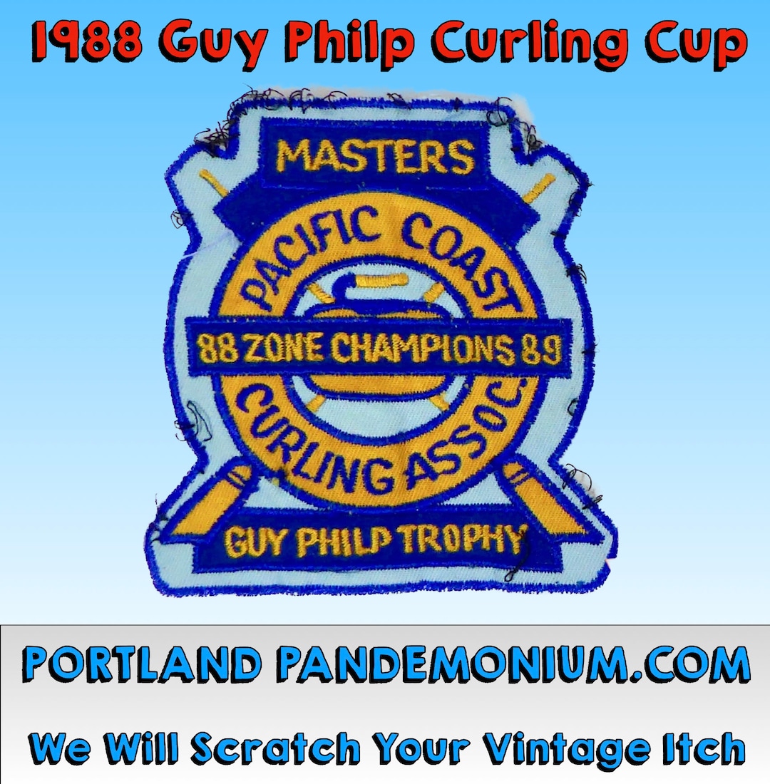 Canadian Curling Trophy Jacket Embroidered Patches, Women's Master's ...