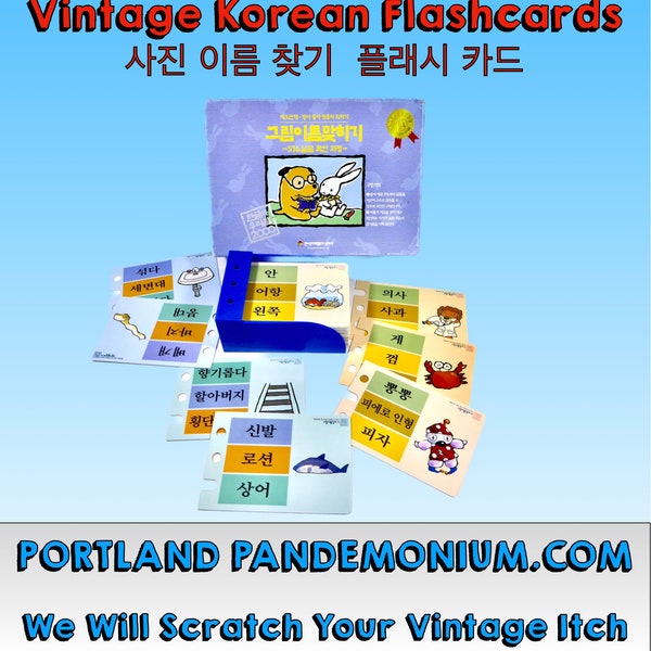 Korean Flashcards - Etsy