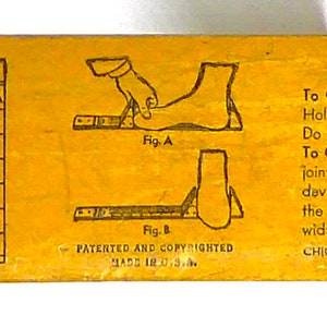 Vintage Dr Scholls Foot Measure and Shoe Size Indicator Tool, Oak ...