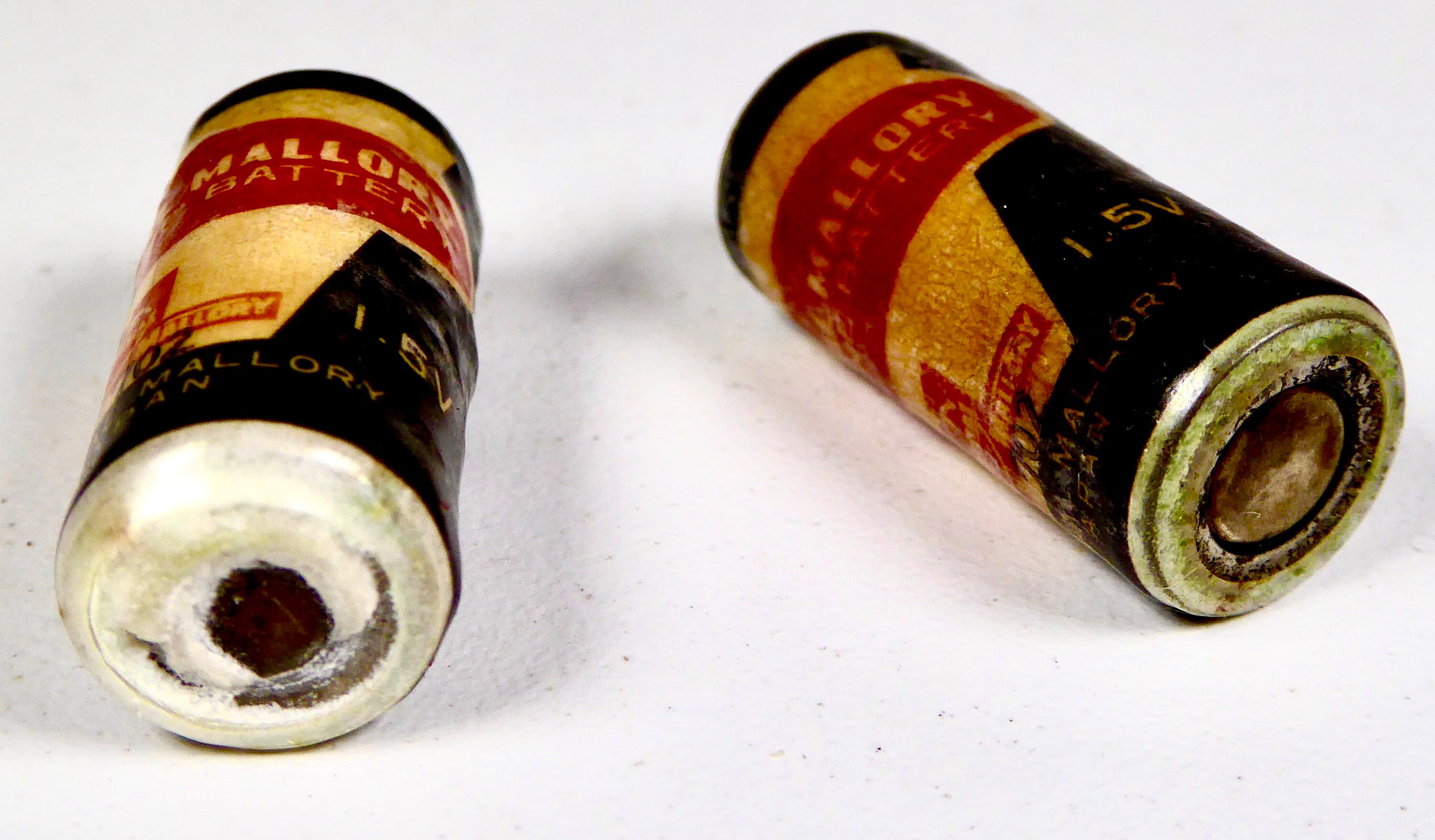 Vintage Pair Mallory Size "n" 1.5 Volt Batteries, Made in Japan for ...