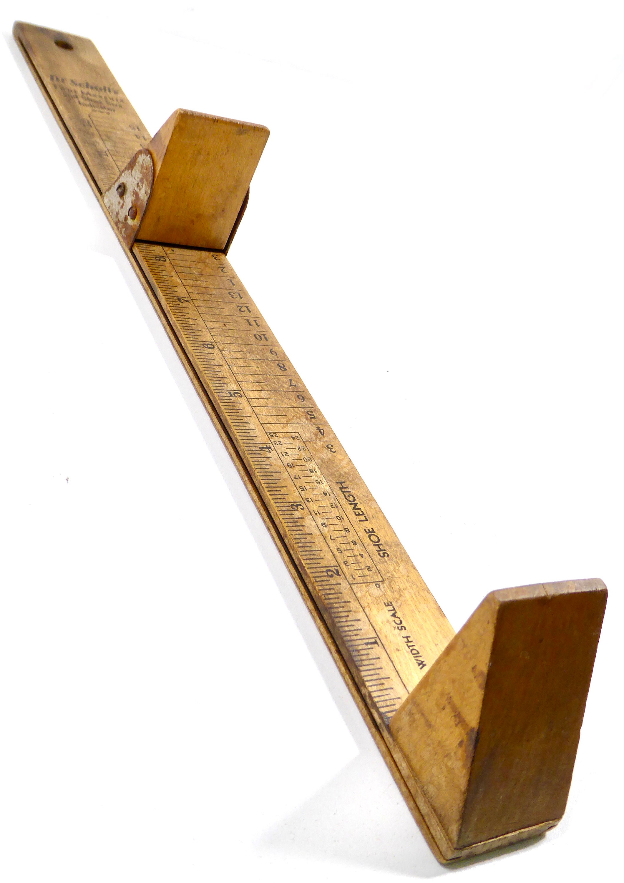 Vintage Dr Scholls Foot Measure and Shoe Size Indicator Tool | Etsy