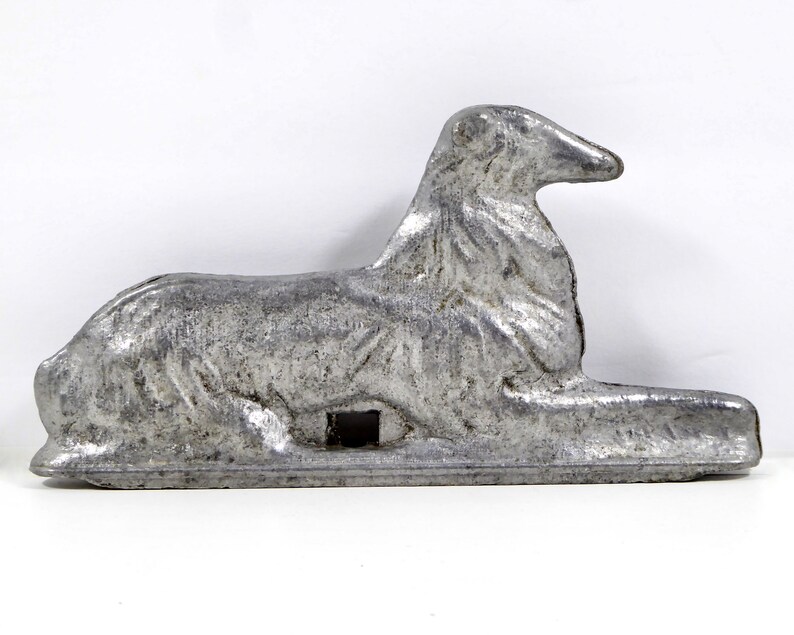 Vintage Afghan Hound Metal Gate Topper Classic At-rest Pose - Etsy