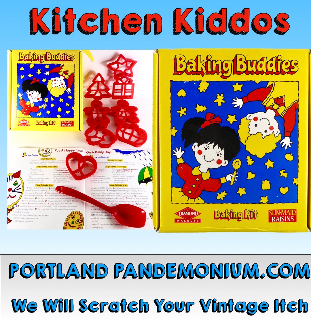 Vintage Baking Buddies Baking Kit, as New, Kiddos in the Kitchen for ...