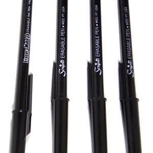 Vintage Erasable Pens! Scripto and Papermate (erasermate), Black Stick ...