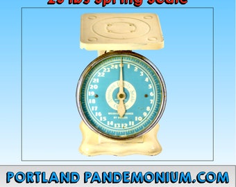 Vintage Rustic Black American Family Scale Weighs 25 Pounds - Etsy