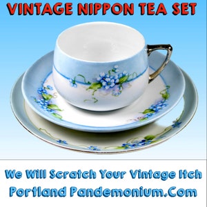 Charming Vintage NIPPON Nagoya Seito Sho Company Style Tea Set, Hand ...
