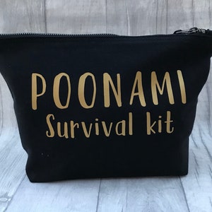 Poonami Survival Kit bag and Vest Only Baby Change Purse - Etsy