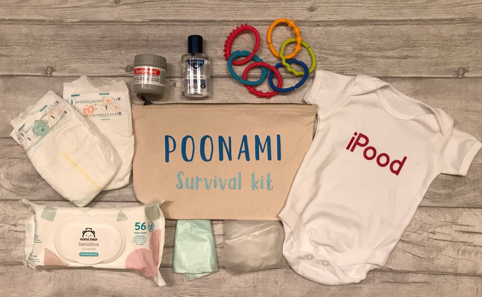 Poonami Survival Kit Fully Stocked Baby Change Purse Baby - Etsy