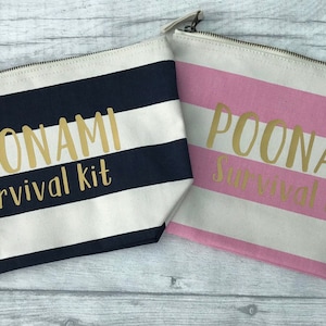 Poonami Survival Kit: Baby Change Purse With Newborn Essentials, New ...