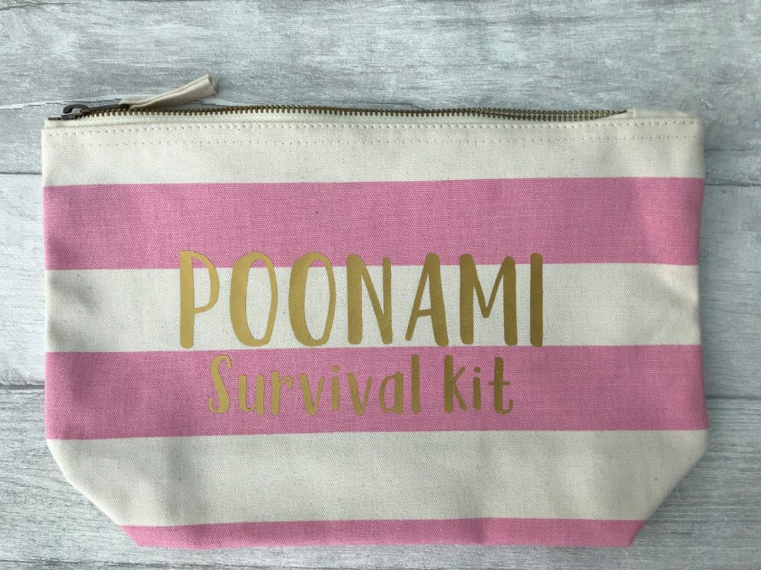 Poonami Survival Kit, Fully Stocked Baby Change Purse, Baby Shower Gift ...