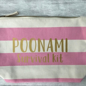 Poonami Survival Kit: Baby Change Bag With Vest, New Mum, Baby Shower ...