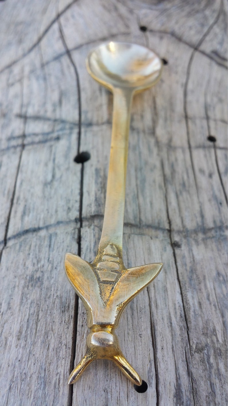 Brass Honey Bee Spoon Honey Spoon Honey Dipper Honey Bee - Etsy