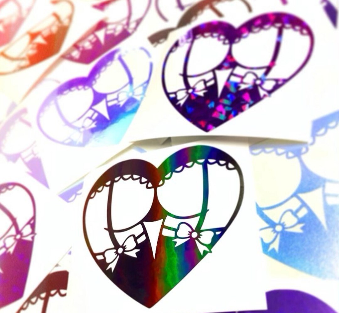 Holographic Booty Diecut Vinyl Decal Sticker - Etsy