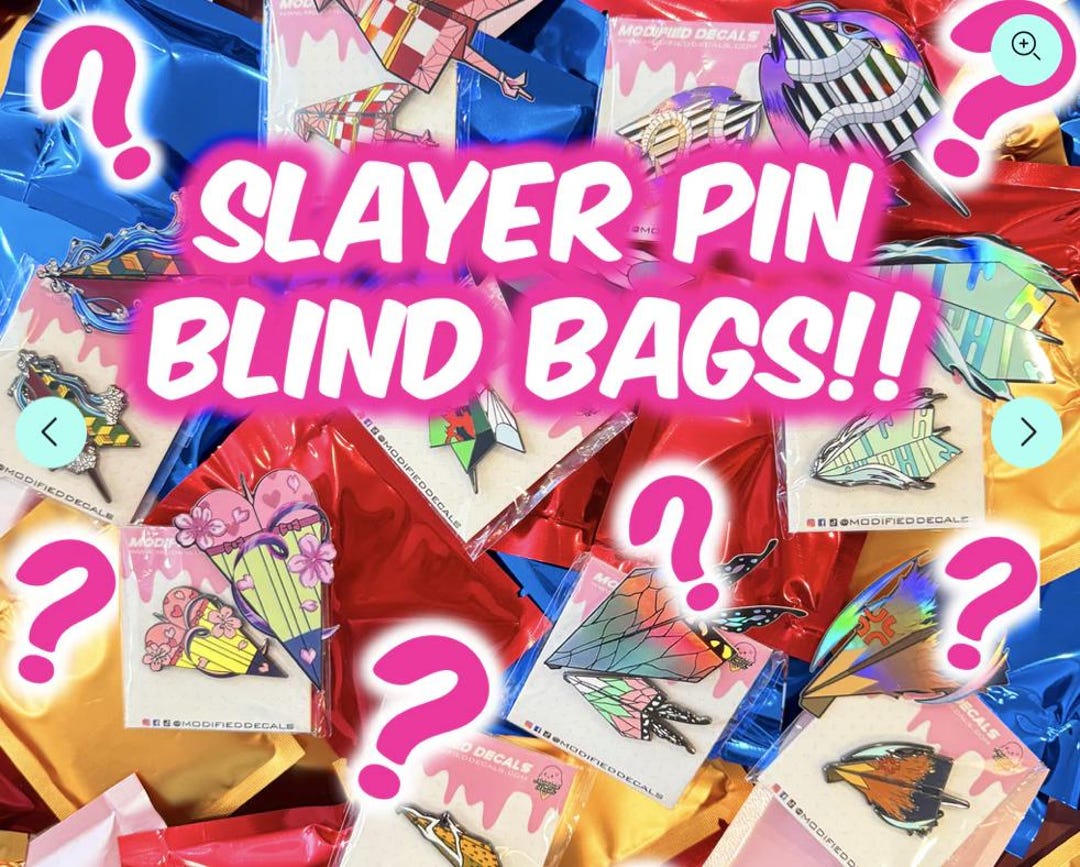 Anime Enamel Pin Blind Bag Surprise - Etsy