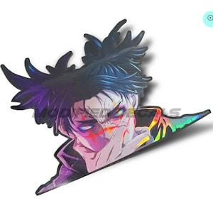 Holographic Anime Sticker Cho - Etsy