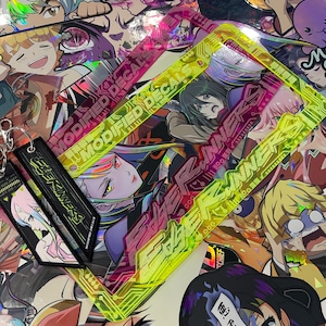 Cyber Edgerunner License Plate Frame Light up Neon Green or Pink (no ...