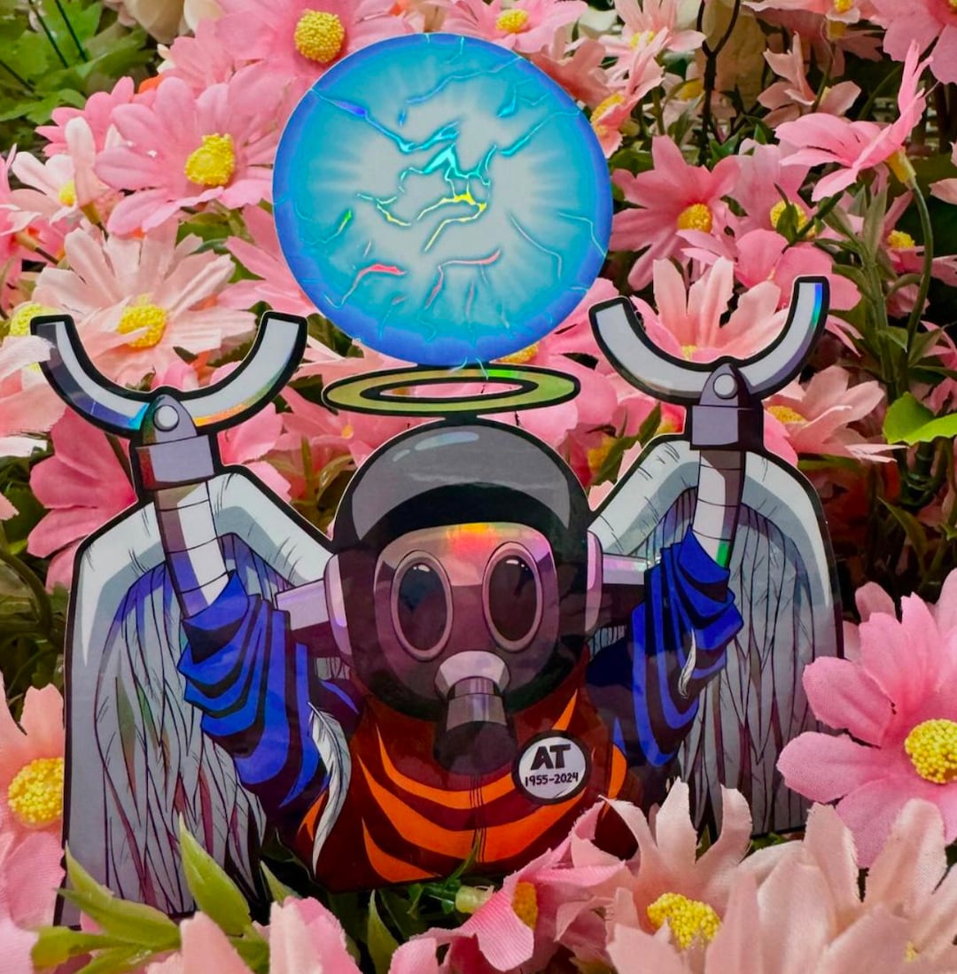 Angel Toriyama Anime Car Peeker Sticker - Etsy