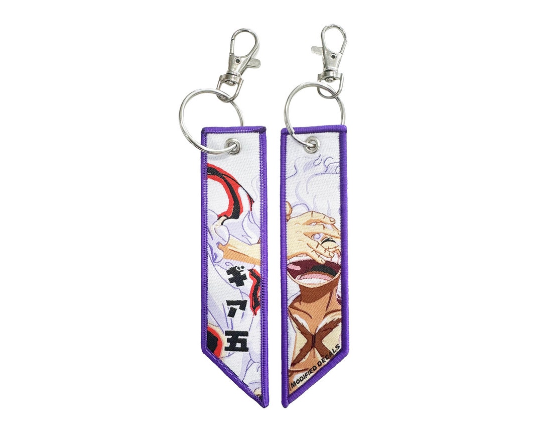 Gear 5 Anime Jet Tag Keychain OP Pirate - Etsy