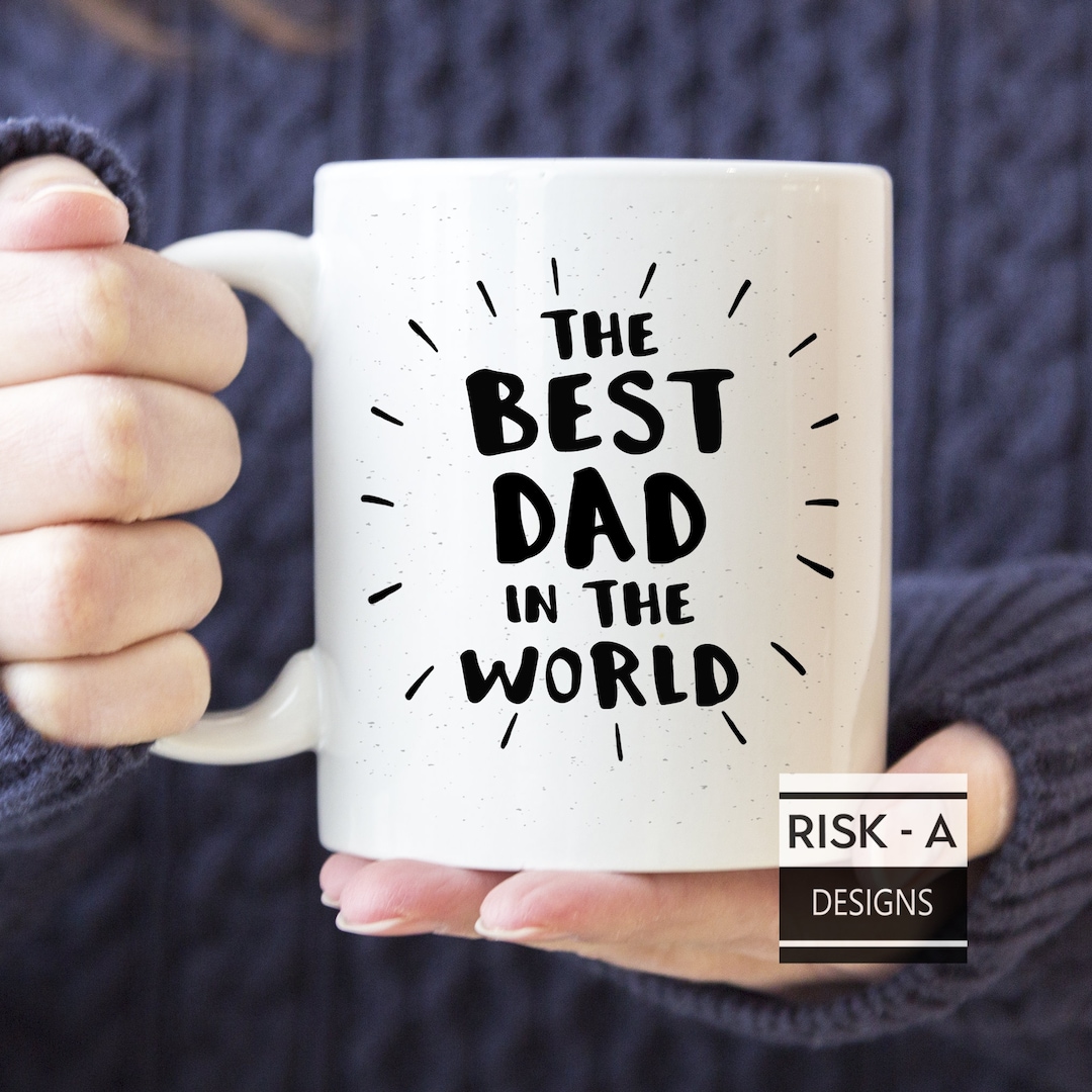 Dad Mug, the Best Dad in the World Mug, Dad to Be Gift, Worlds Best Dad ...