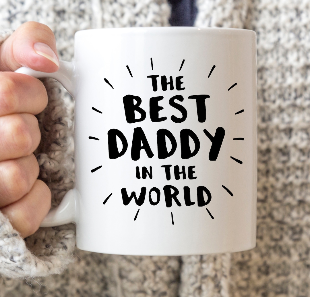 The Best Daddy in the World Mug: Dad Birthday Gift, Expectant Parents ...