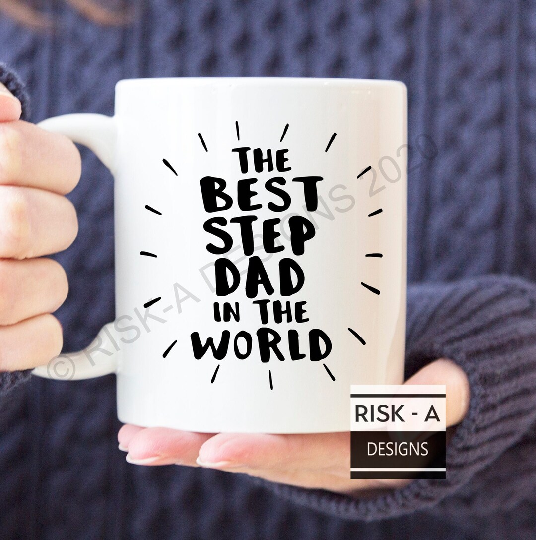 Step Dad Birthday Gift, the Best Step Dad in the World Mug, Worlds Best ...