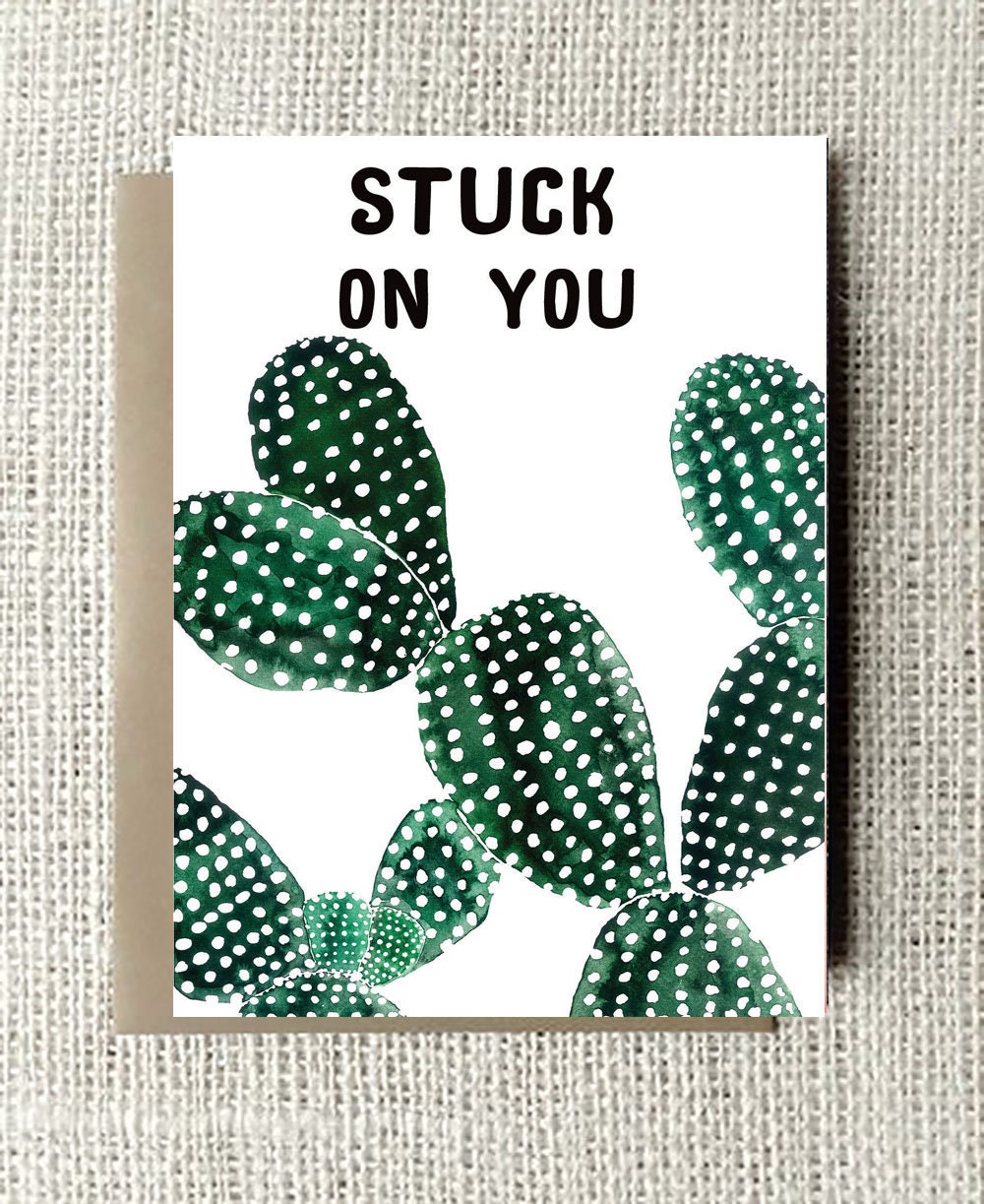 Paper Paper & Party Supplies Stuck on U Greeting Card etna.com.pe