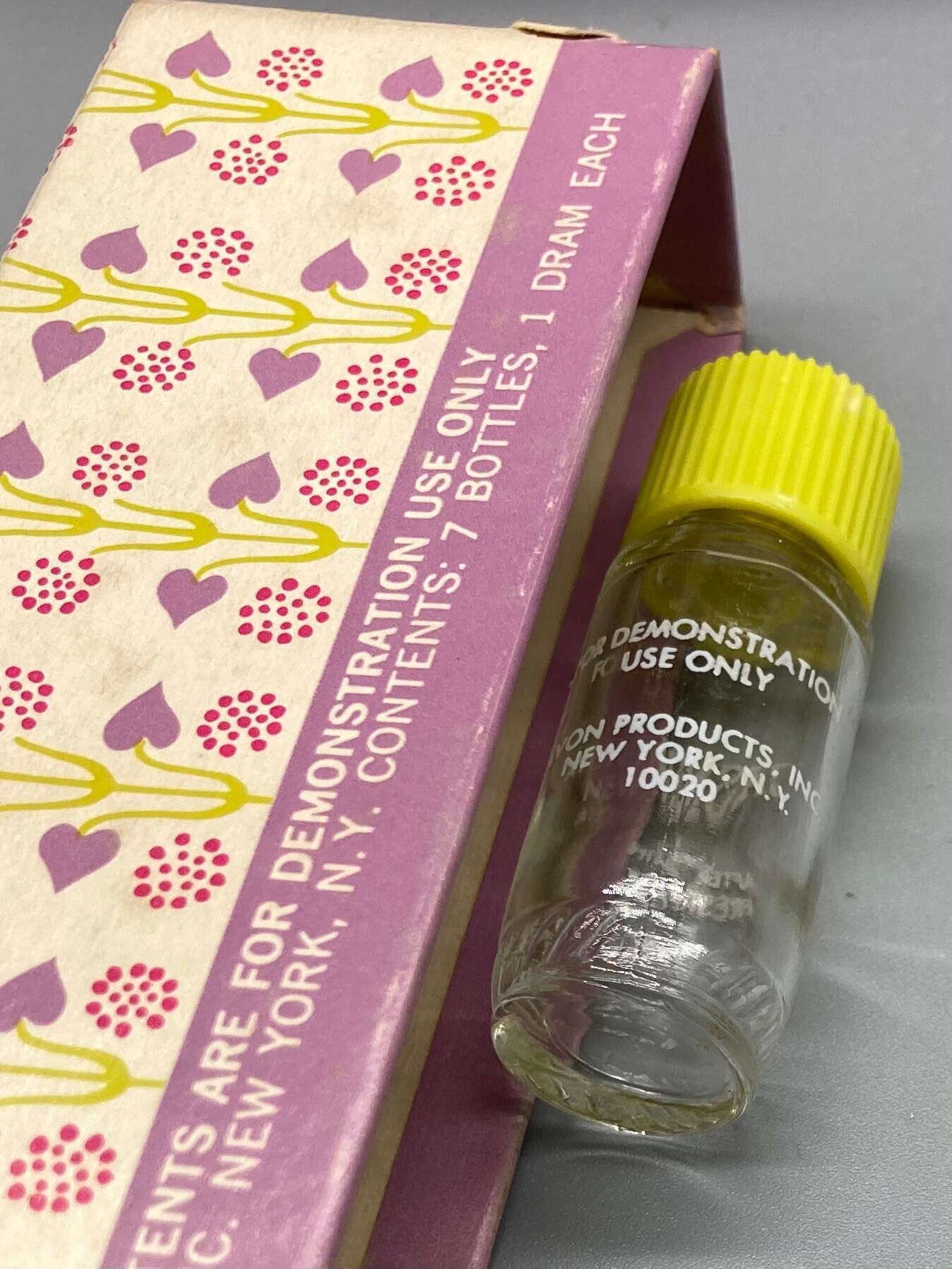 Vintage Avon Fragrances Bottles Demonstrator NO. 2, Bath Freshener ...