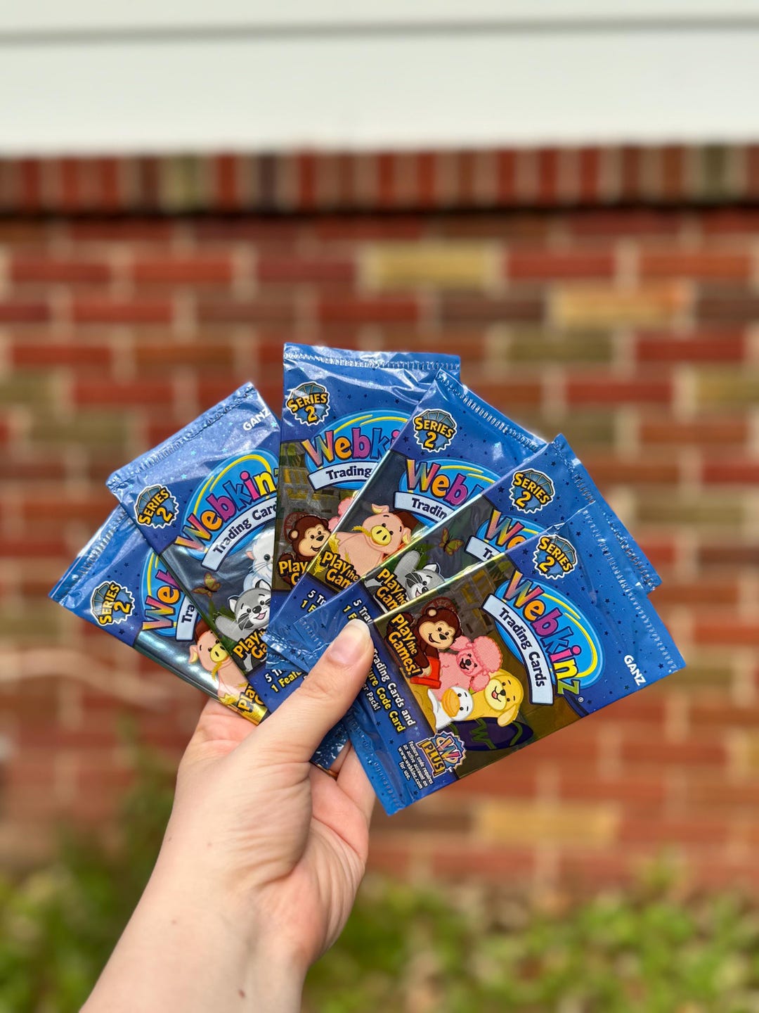 Webkinz Trading Cards • Series 2 Retired • 6 Pack Set • 2000s Nostalgia ...