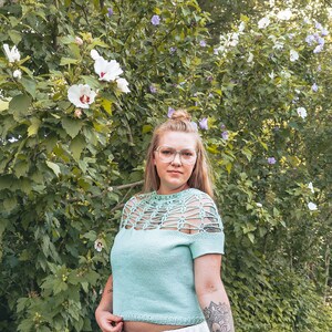 Maizee Top Crochet Pattern, Easy Summer Crochet Top, Transitional ...