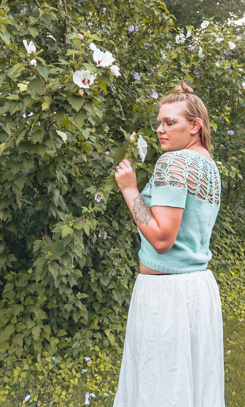 Maizee Top Crochet Pattern Easy Summer Crochet Top - Etsy