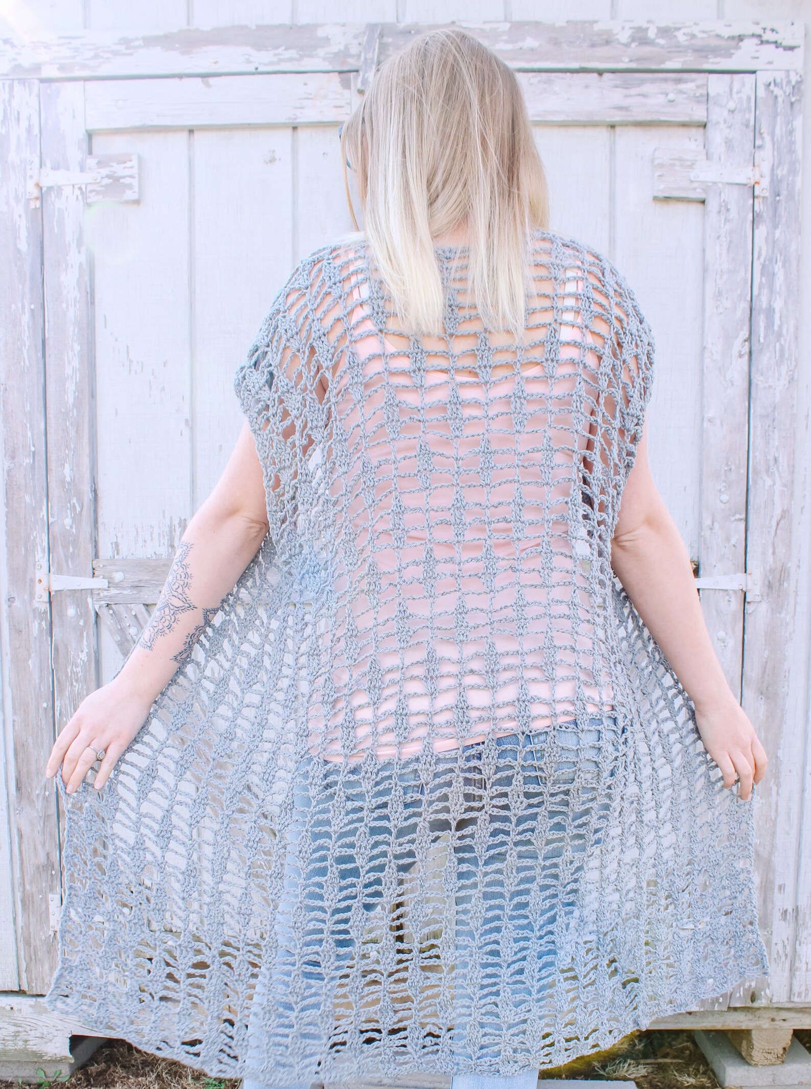 Daphne Duster Crochet Pattern Crochet Duster Pattern | Etsy