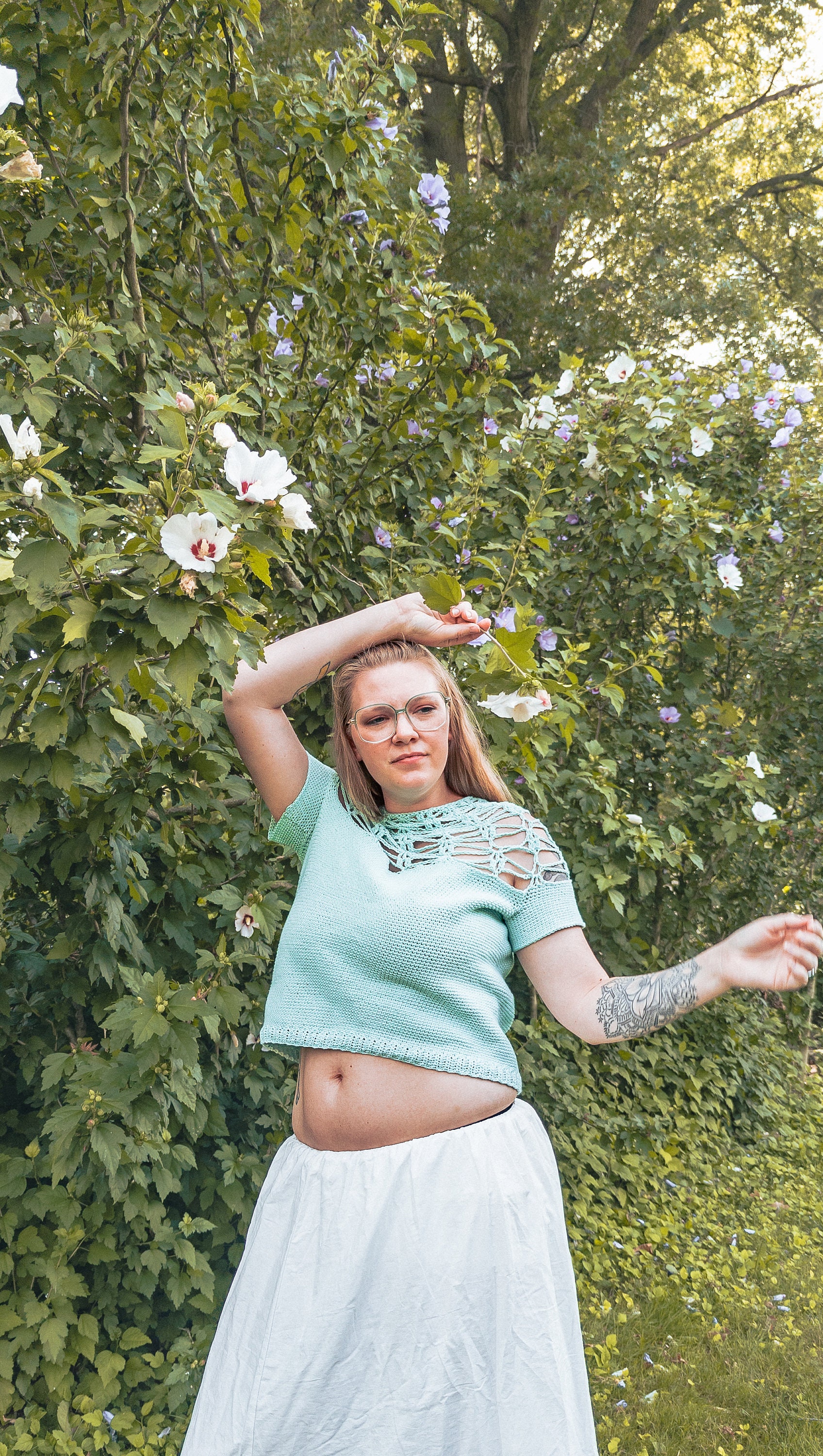 Maizee Top Crochet Pattern, Easy Summer Lace Yoke (PDF Pattern) - Etsy