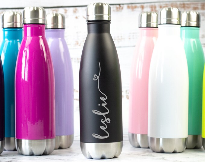 Personalized Water Bottle Custom Logo Water Bottle Company - Etsy