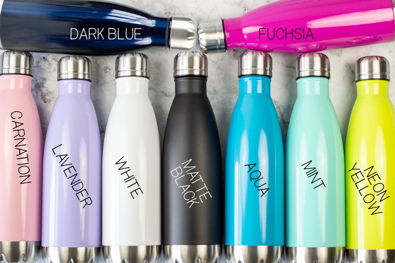 Personalized Water Bottle Custom Logo Water Bottle Company - Etsy
