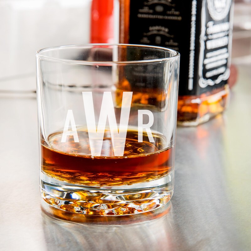 Etched Whiskey Glass - Etsy