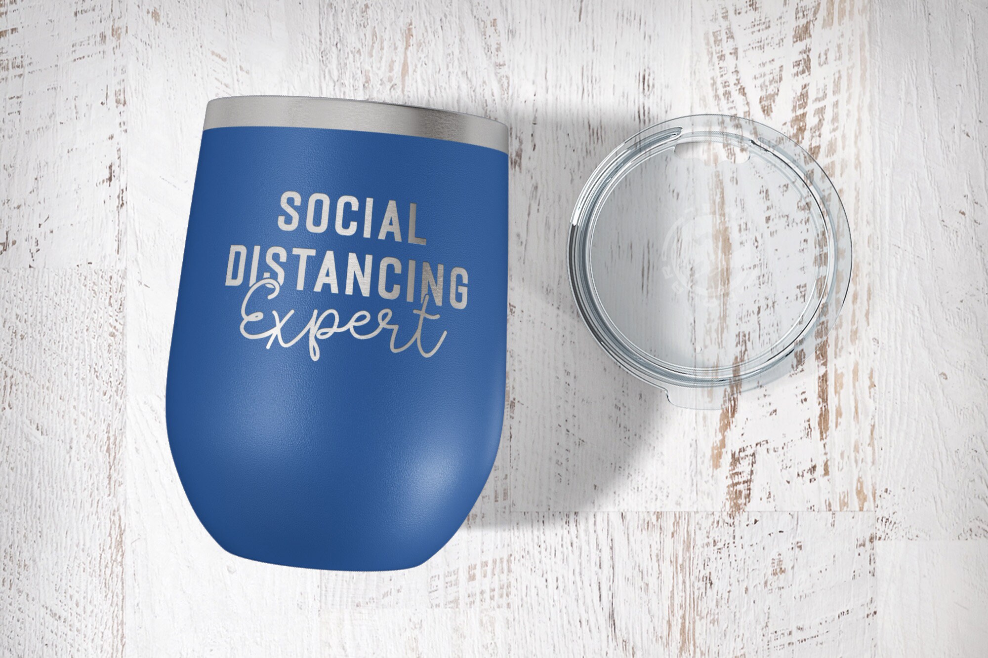 Social Distancing Wine Glass Quarantine Gifts Tumbler - Etsy