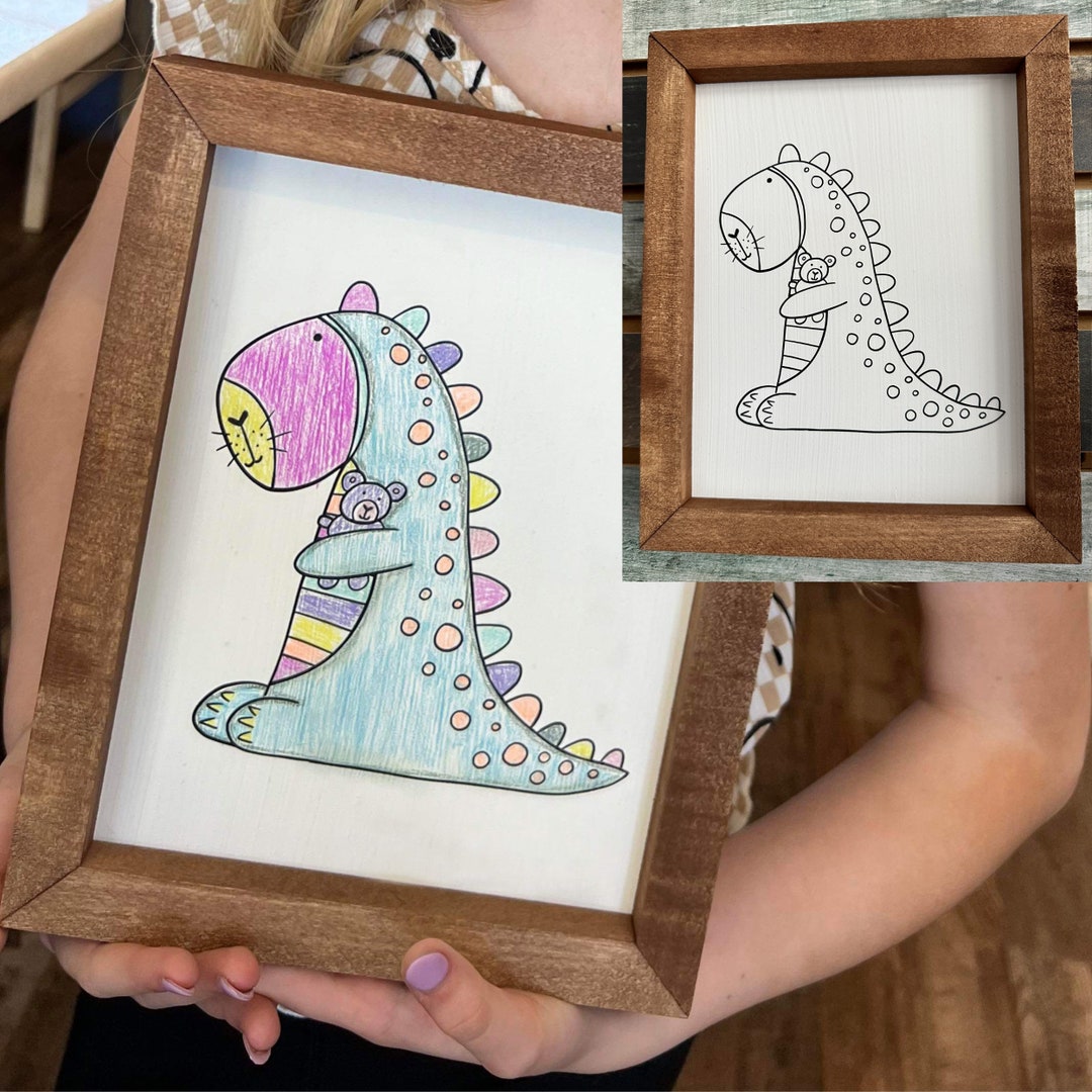 Coloring Pages for Kids, Coloring, Wall Art, Personalized Gift, Art for ...