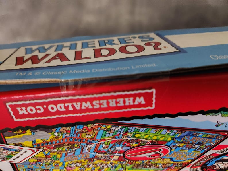 Where's Waldo "join the Search" Board Game - NIB! - Etsy