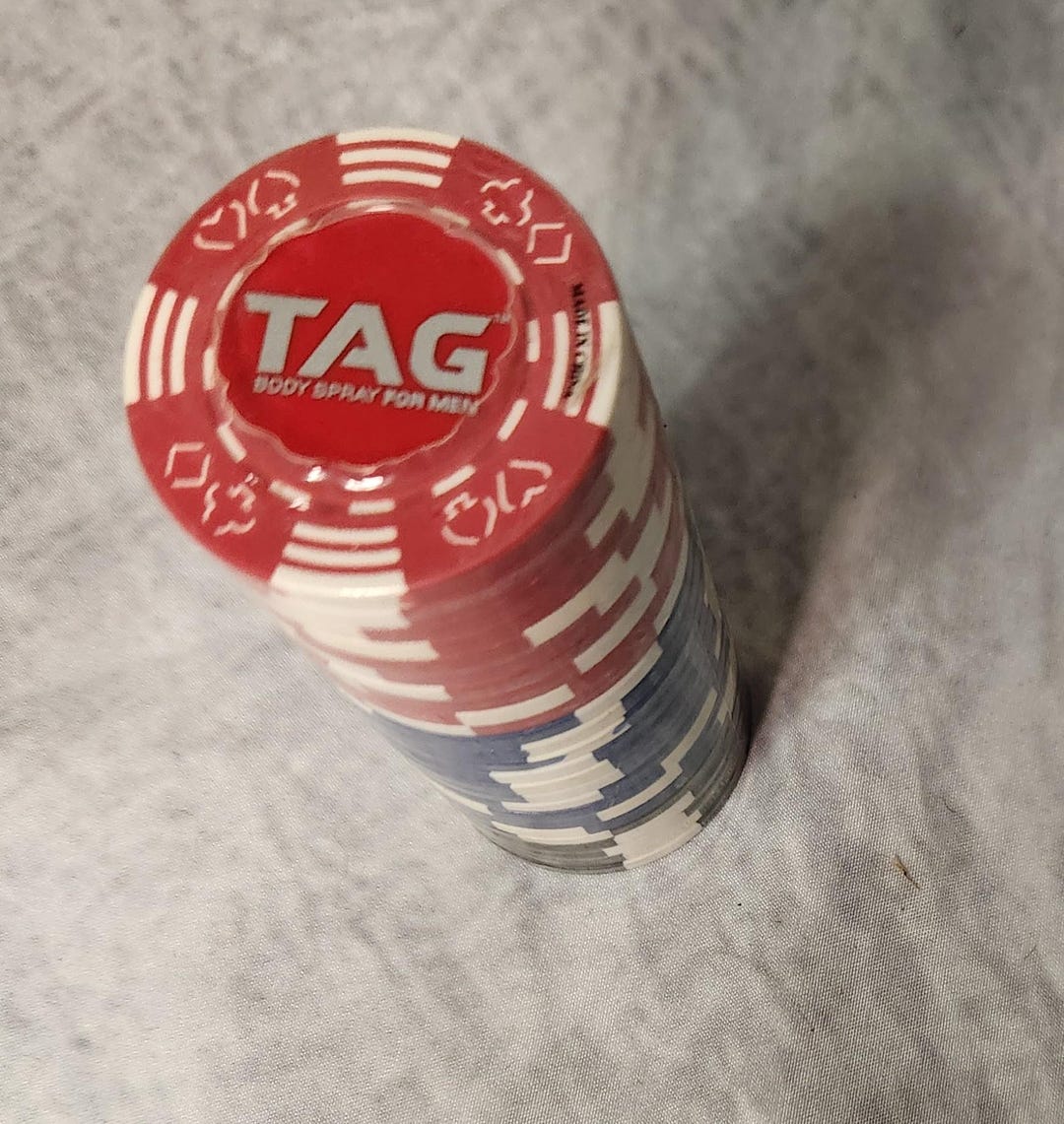 Set of 25 TAG Body Spray Heavy Poker Chips - Sealed NIB! - Etsy