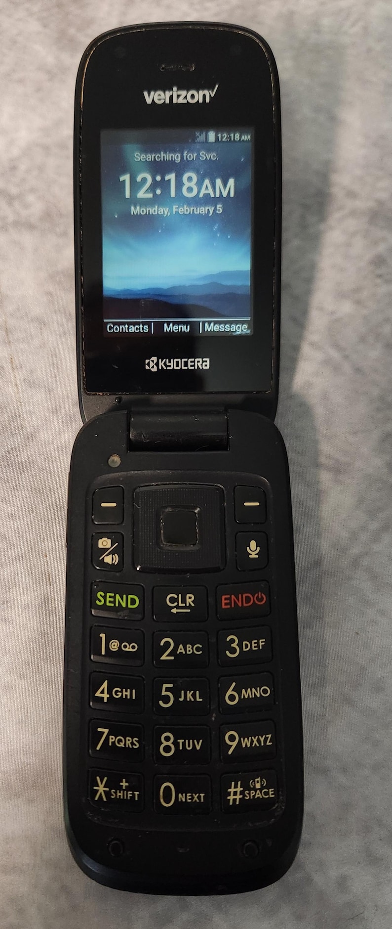 Kyocera Cadence S2720 Flip Phone (verizon) - Works! (AC Charger Block ...