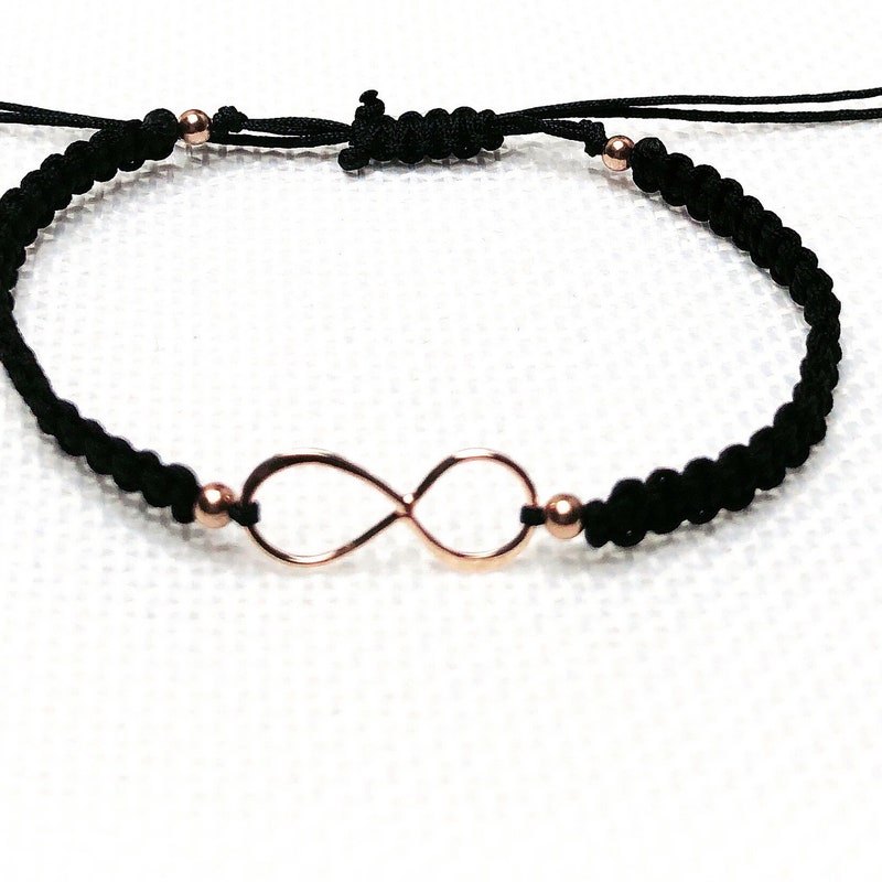 Rose Gold Infinity - Etsy