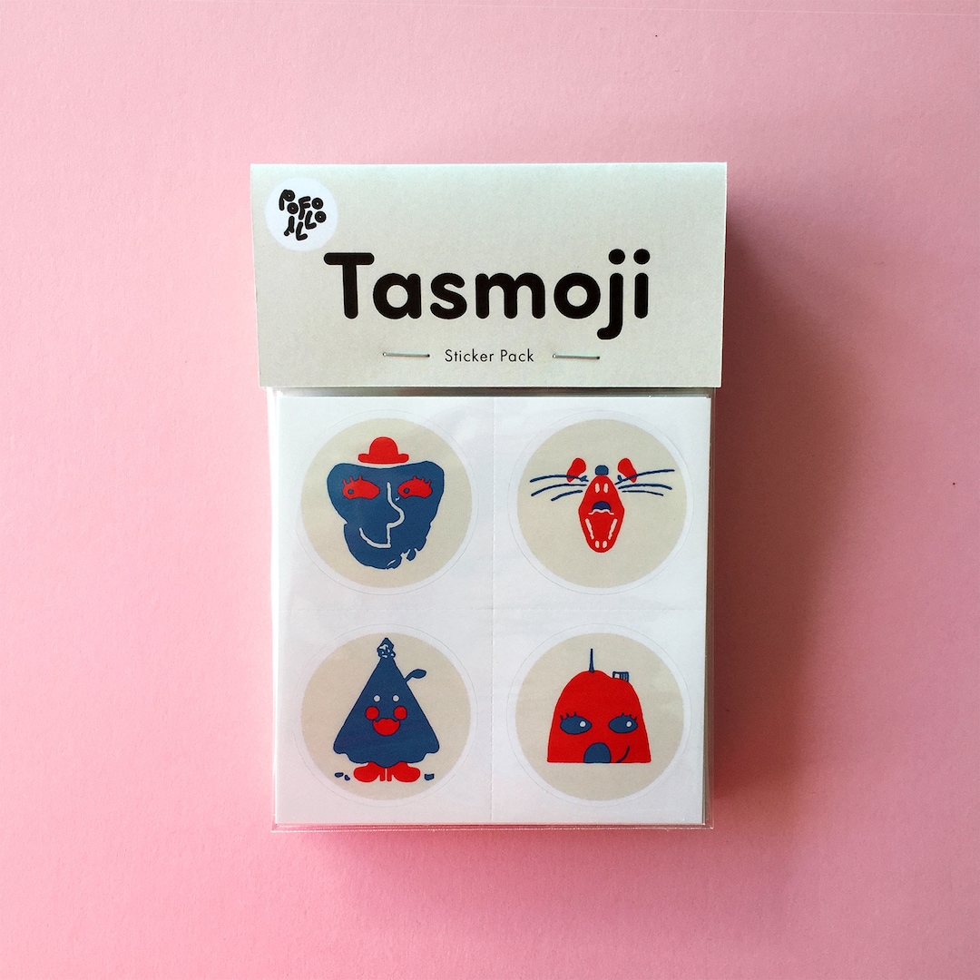 Tasmoji Stickers - Tasmanian Icons 8 Sticker Pack - Etsy