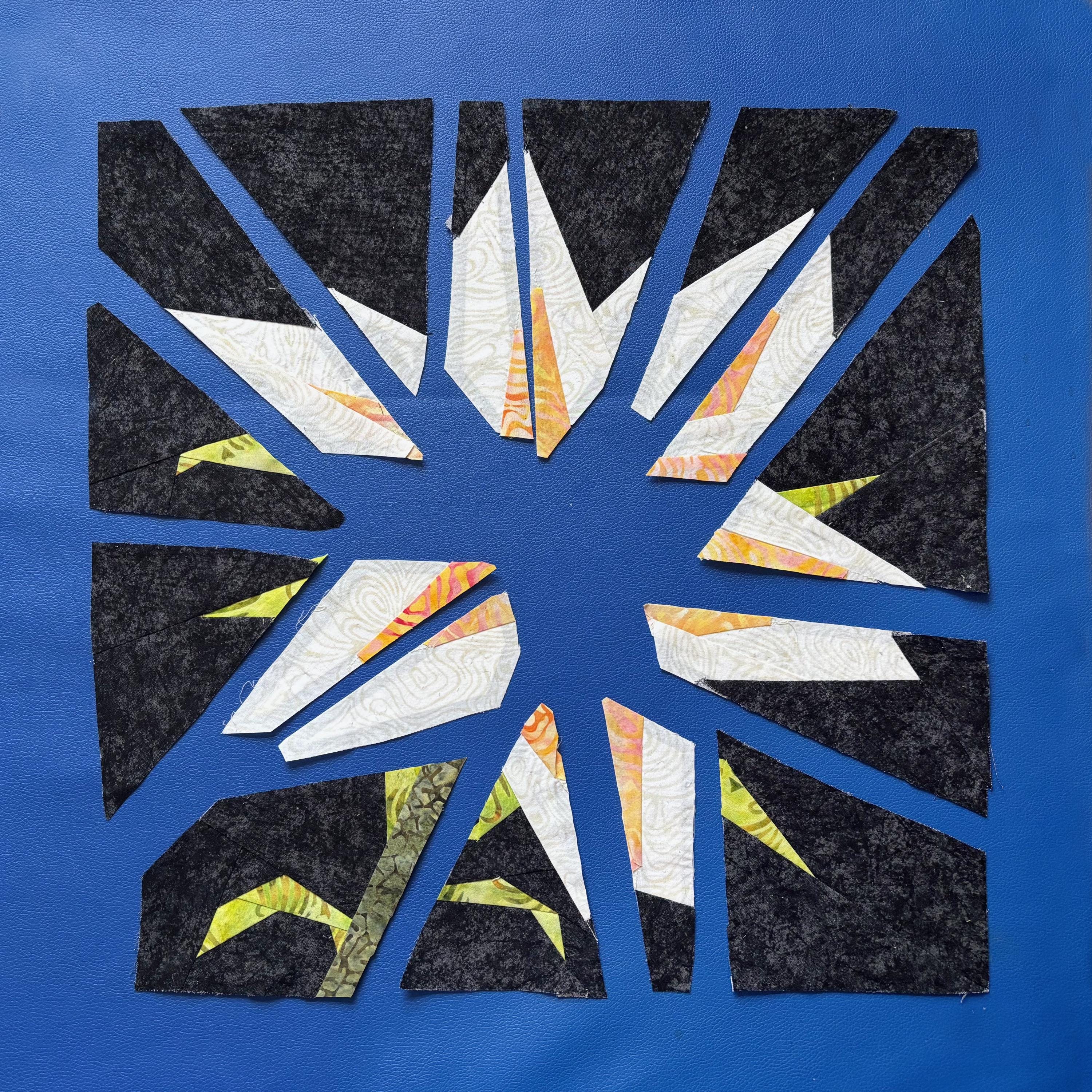 Lily Quilt Block Pattern, PDF Download, Intermediate Foundation Paper ...