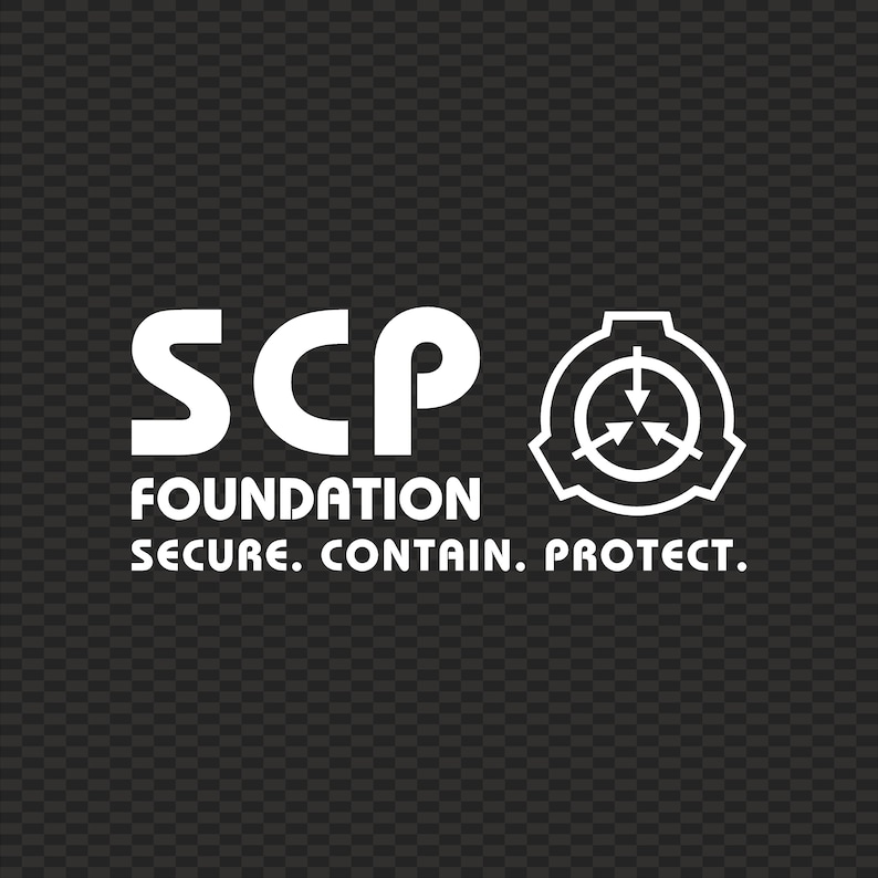 SCP Foundation Logo Die Cut Decal Sticker - Etsy