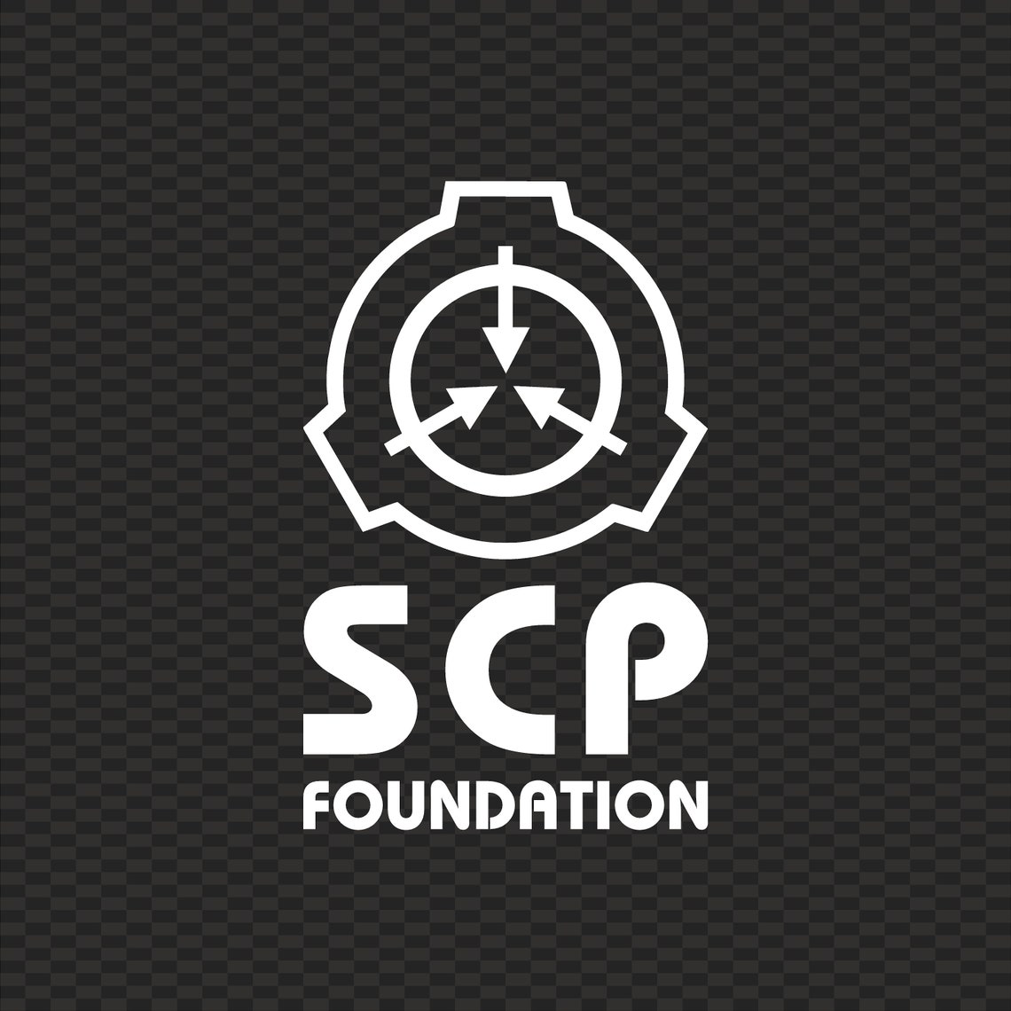 SCP Foundation Logo Stacked Die Cut Decal Sticker Two Sizes | Etsy