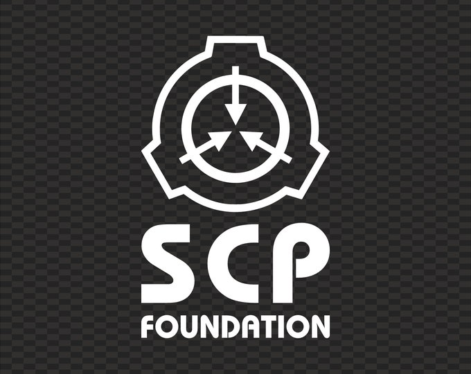 SCP Foundation Logo Stacked Die Cut Decal Sticker - Two Sizes Available ...