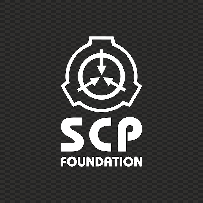 SCP Foundation Logo Stacked Die Cut Decal Sticker - Two sizes available ...