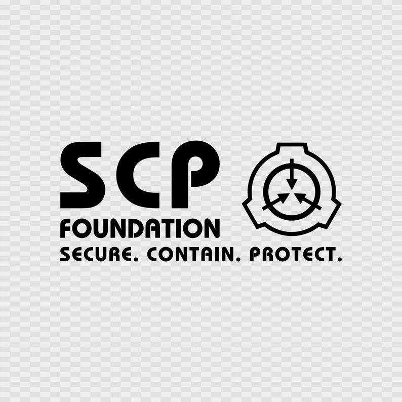 SCP Foundation Logo Die Cut Decal Sticker - Etsy